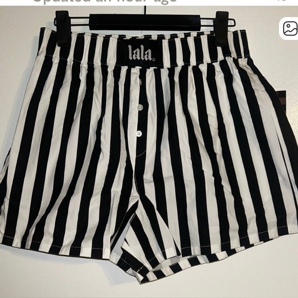 Dressed in LALA | Shorts | Lala Black And White Short Lala | Poshmark